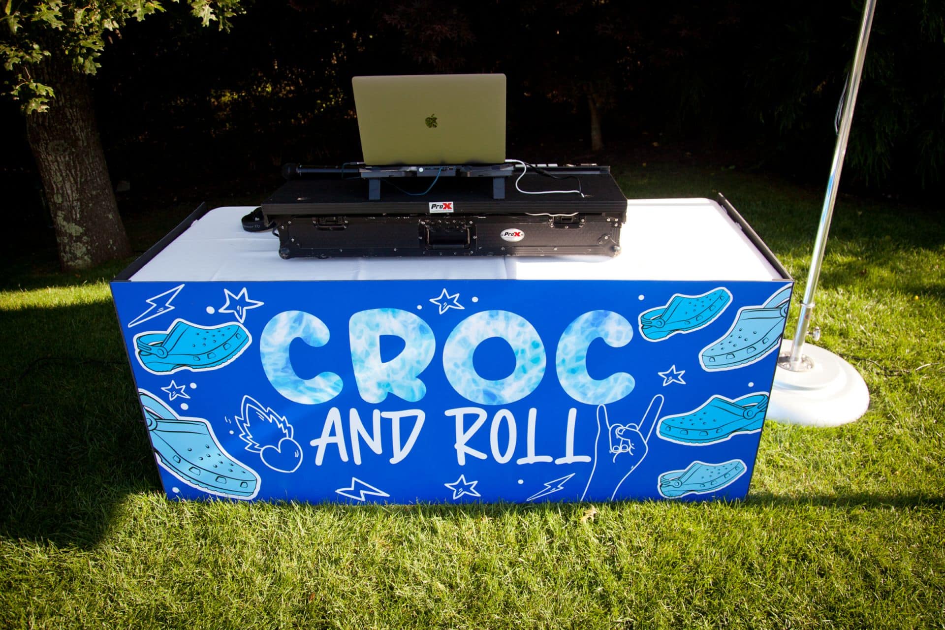 Branded Table Wraps · Event & Party Decor for Bat Mitzvahs, Birthdays ...