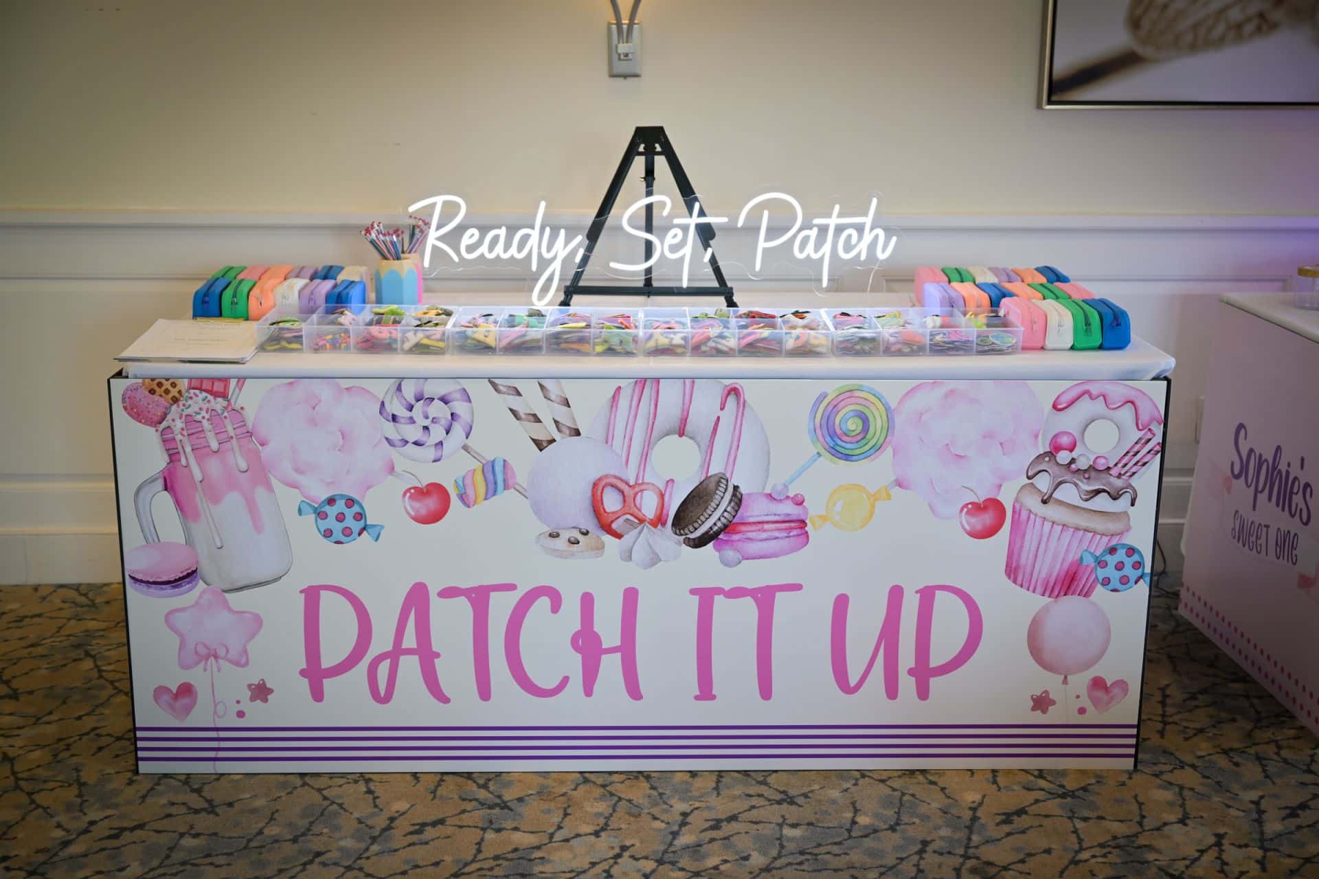 Branded Table Wraps · Event & Party Decor for Bat Mitzvahs, Birthdays ...